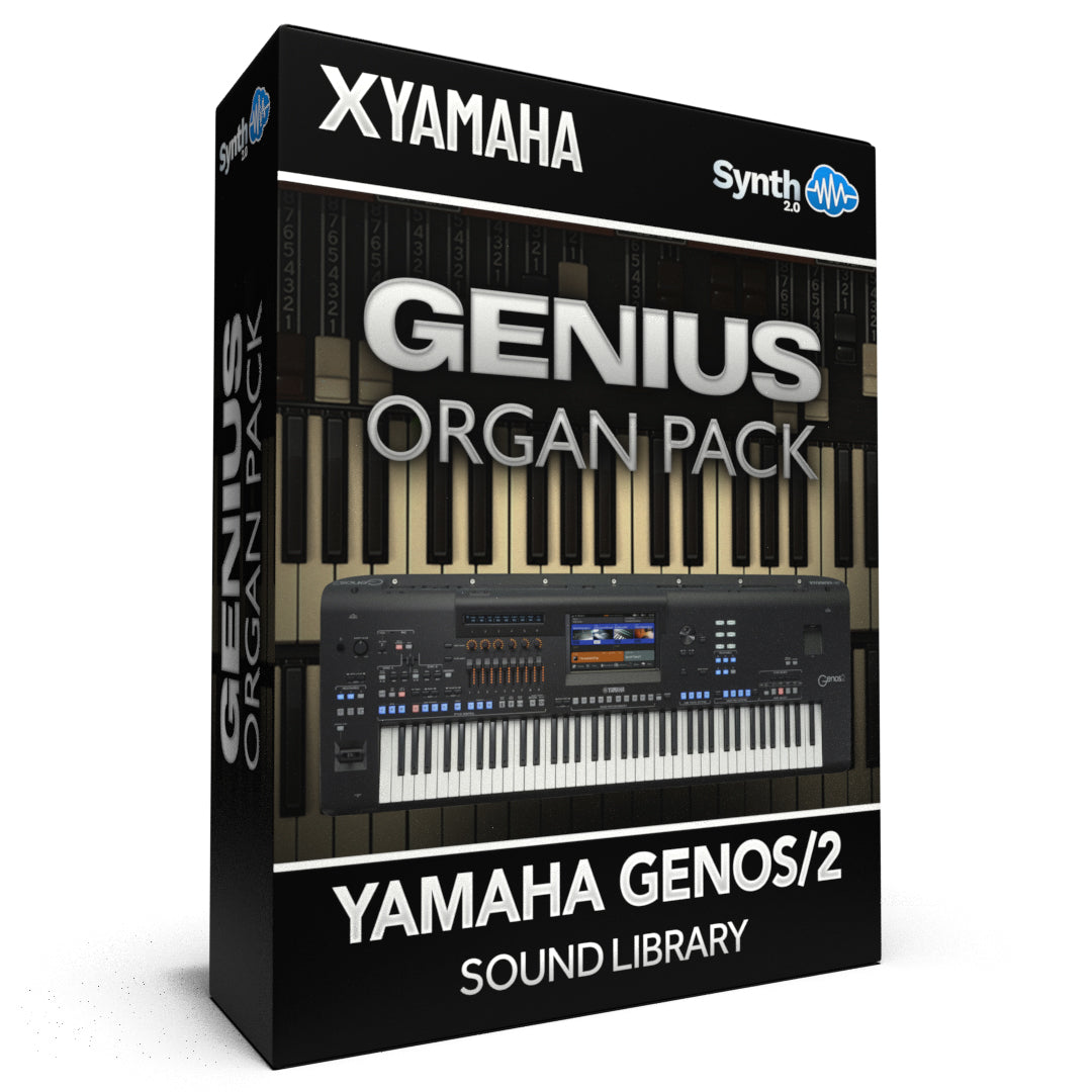 Genius Organ Pack Yamaha GENOS 2 10 programs - SynthCloud
