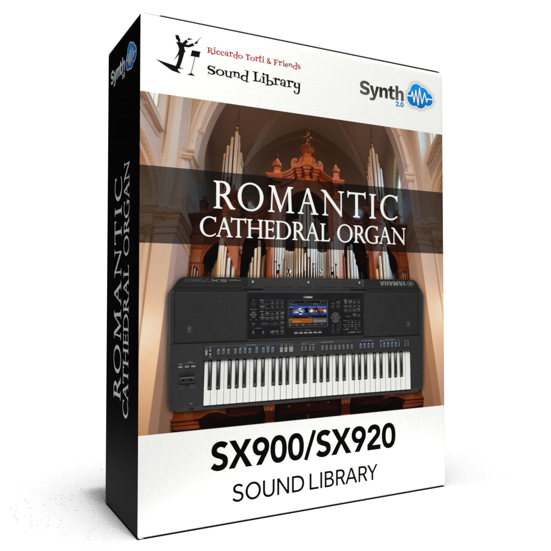 Yamaha PSR SX900 920: Romantic Cathedral Organ 11 presets suondset – Synthcloud
