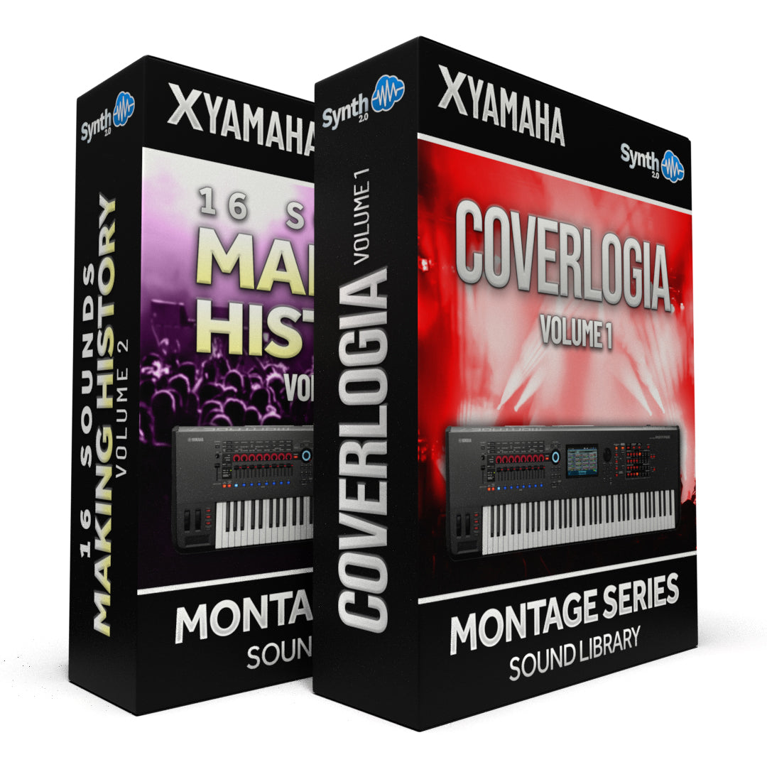 Bundle 16 Sounds Making History V2 + Coverlogia V1 Yamaha MONTAGE M – Synthcloud