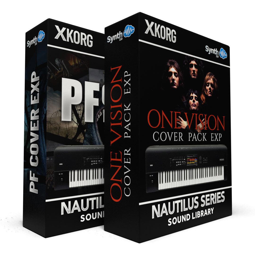 SCL183 - PF EXP Cover Pack + One Vision EXP Cover Pack - Korg Nautilus| Synthcloud di Manfredi ...