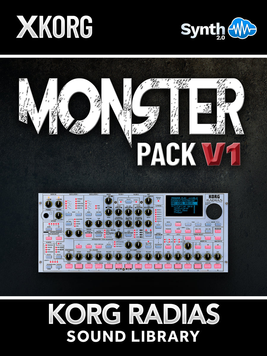 Monster Pack V1 - Korg Radias - Synthcloud
