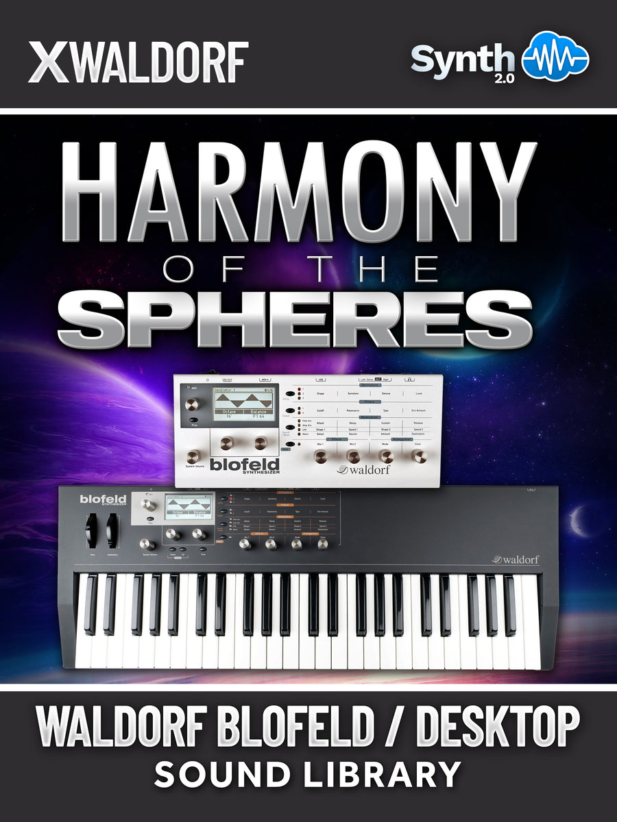Harmony of the Spheres Waldorf Blofeld Desktop 55 presets - SynthCloud
