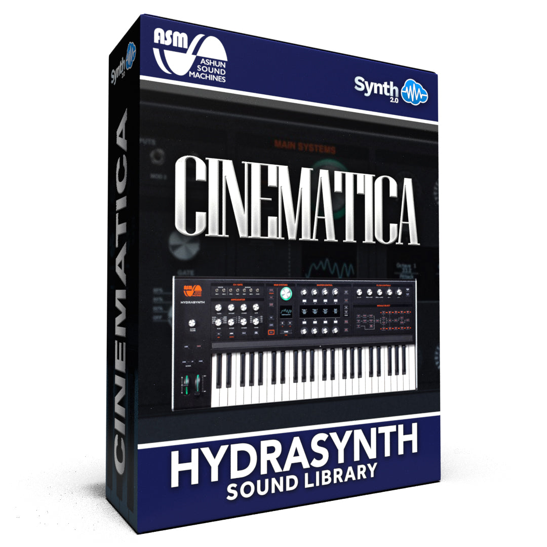 Cinematica ASM Hydrasynth Series 64 presets - SynthCloud