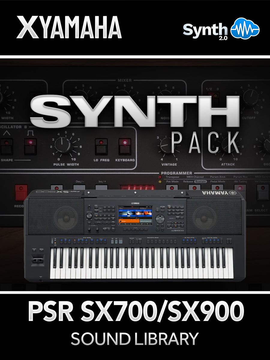 Synth Pack Yamaha PSR SX700 SX900 64 presets - SynthCloud
