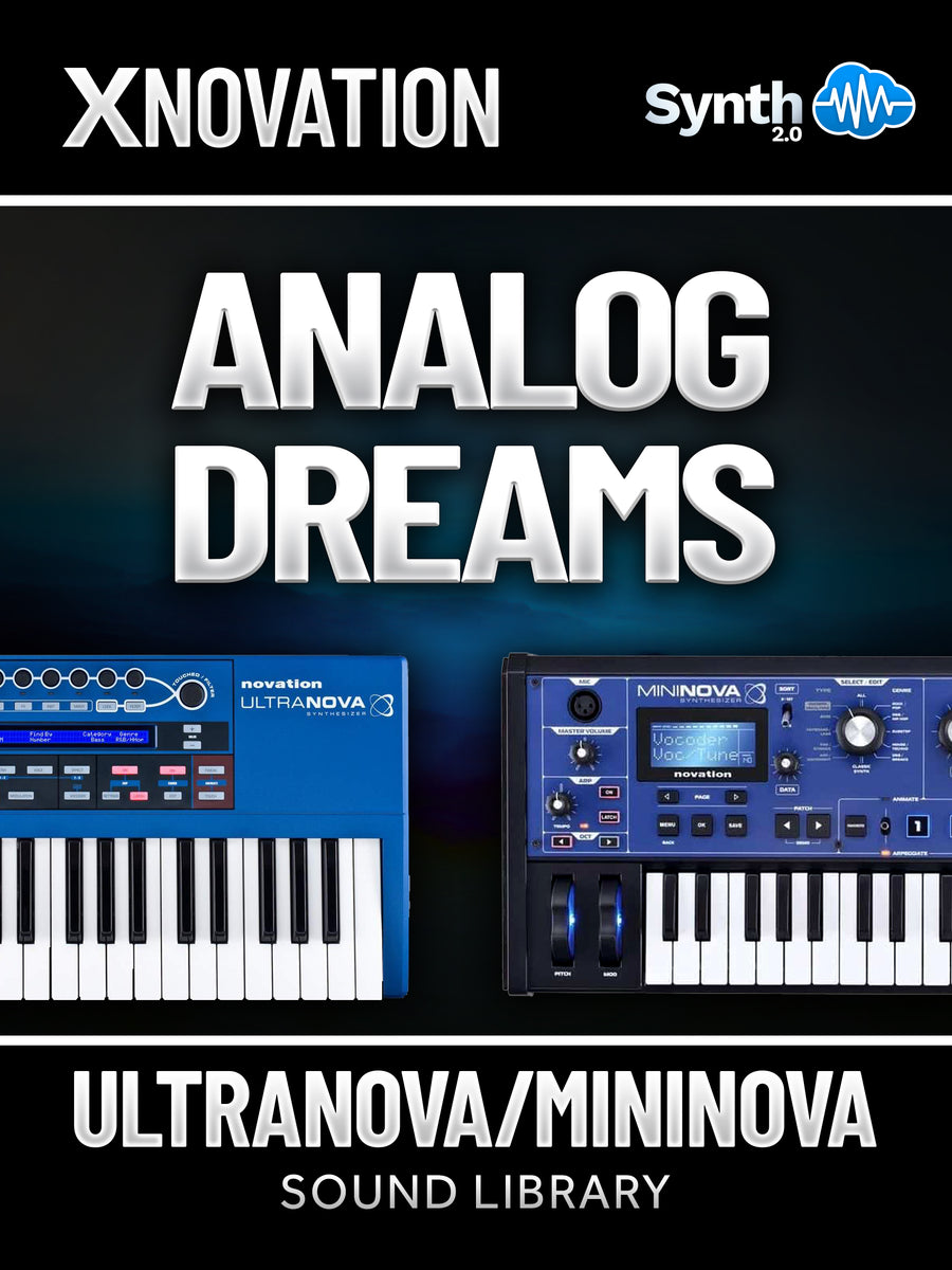 Analog Dreams Novation Ultranova Mininova 52 presets - SynthCloud