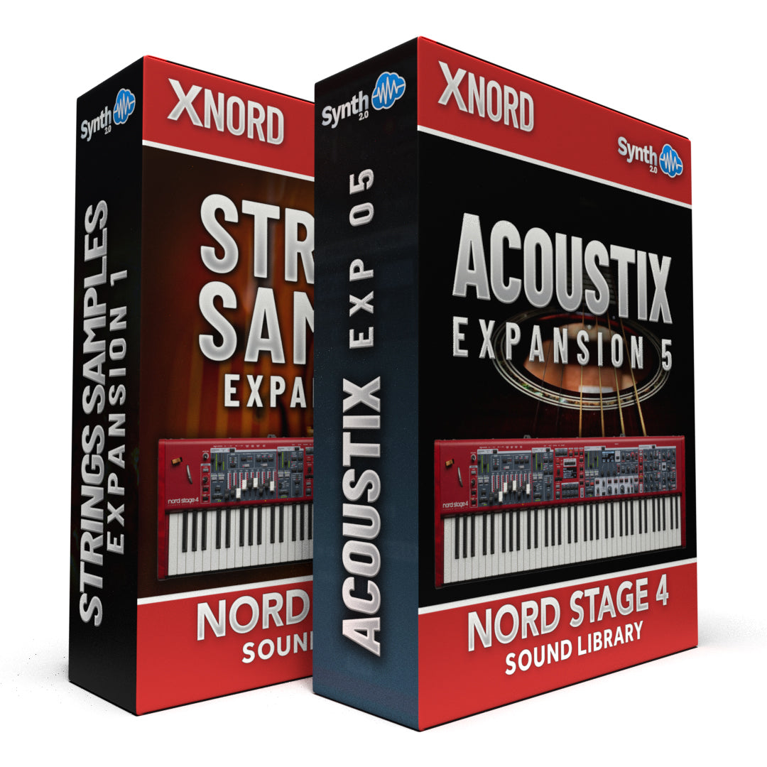 Bundle Strings Samples Expansion + AcoustiX Samples Expansion Nord Stage 4 – Synthcloud