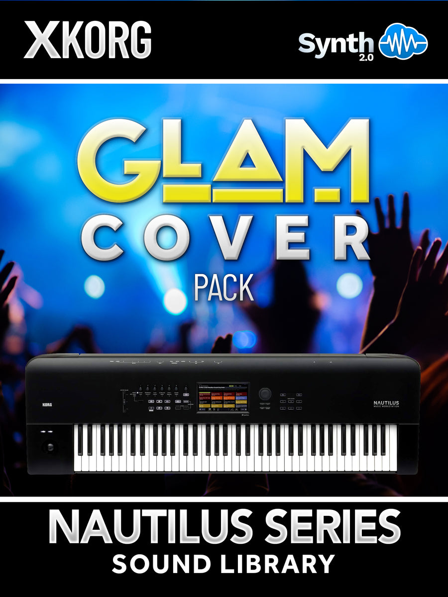 DRS013 - Glam Cover Pack - Korg Nautilus - SynthCloud