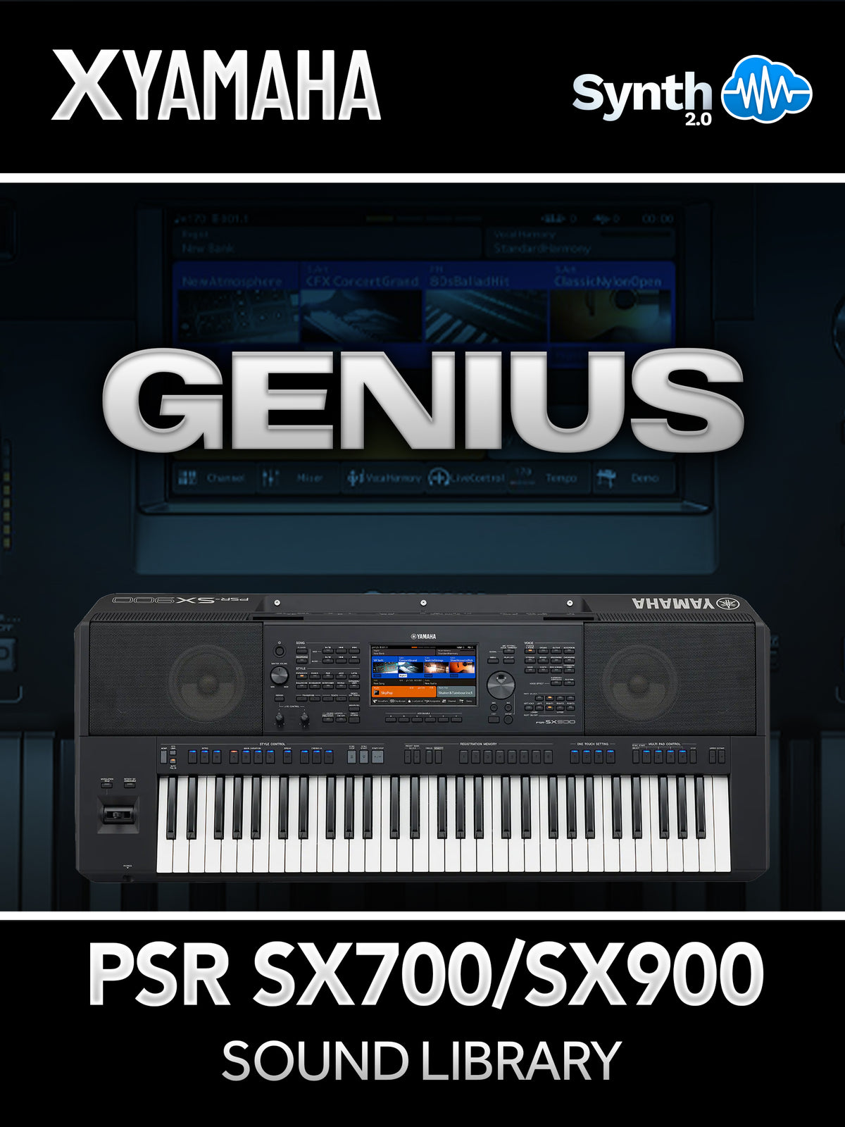 Genius Expansion Pack Yamaha PSR SX700 SX900 60 programs - SynthCloud