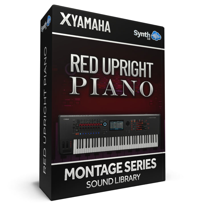 Yamaha MONTAGE M Red Upright Piano 11 performances – Synthcloud