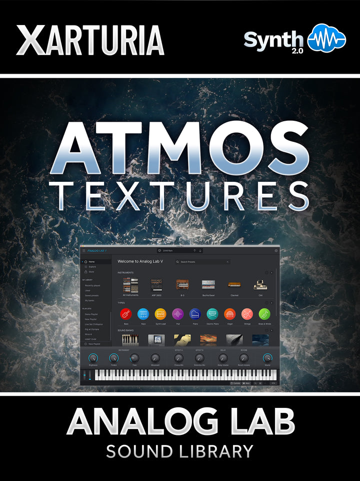 Atmos Textures Analog Lab V 65 presets – Synthcloud