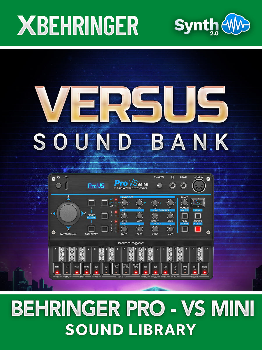 Versus Behringer Pro Vs Mini 32 presets - SynthCloud