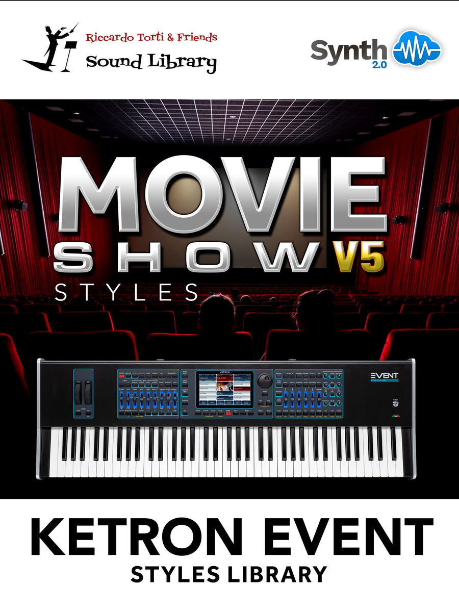 EVS005 Movie Show V5 Ketron Event 8 new styles - SynthCloud
