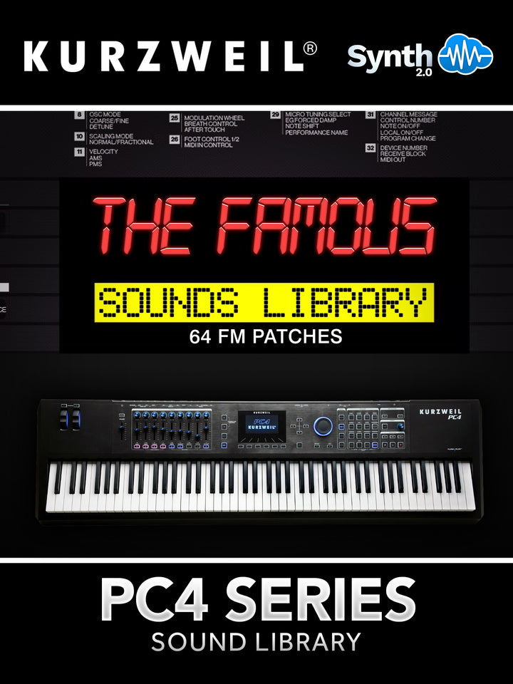 The Famous 64 FM Sounds Kurzweil PC4 – Synthcloud