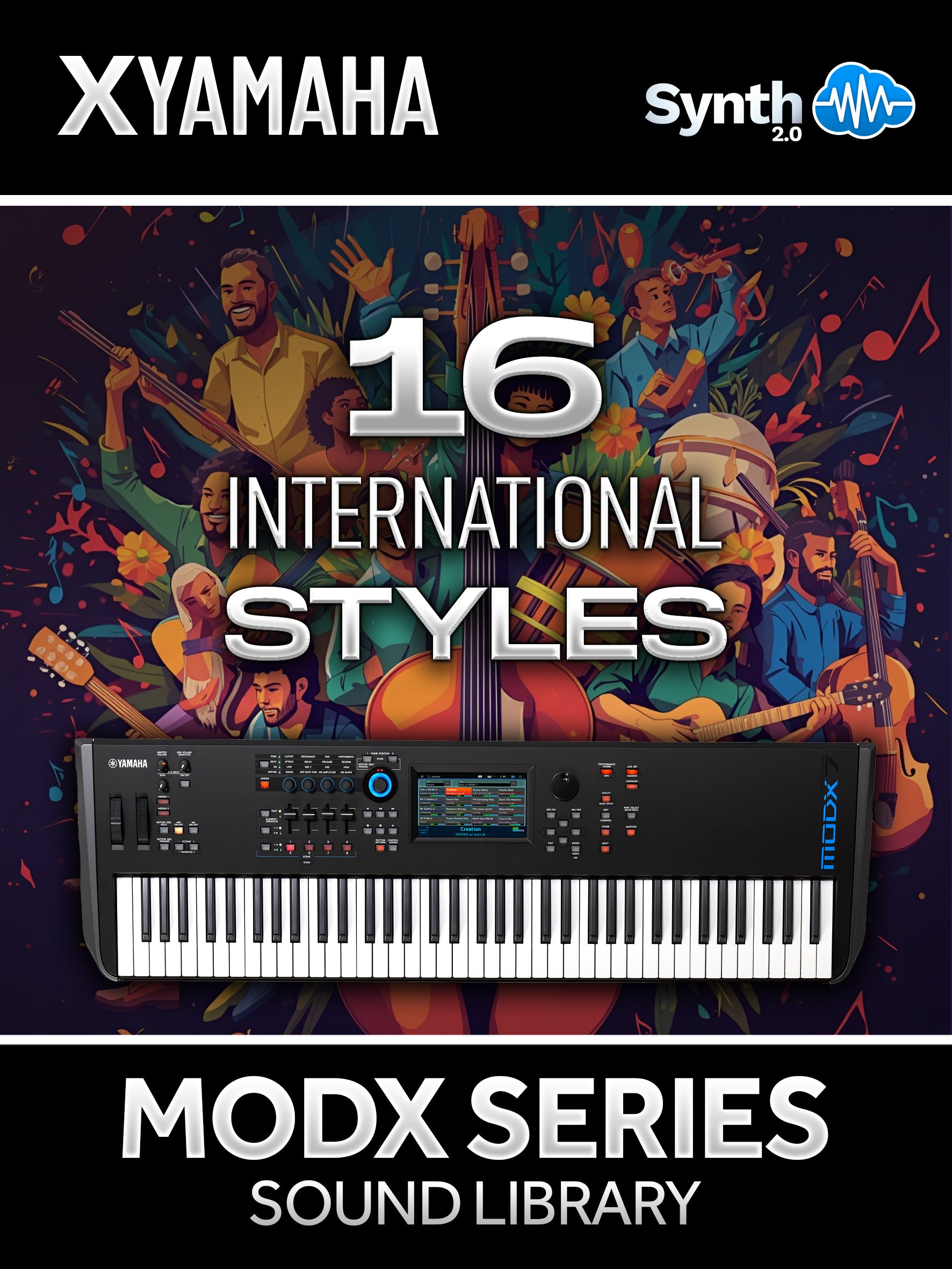 Yamaha MODX Series Sound Banks and Libraries – Synthcloud