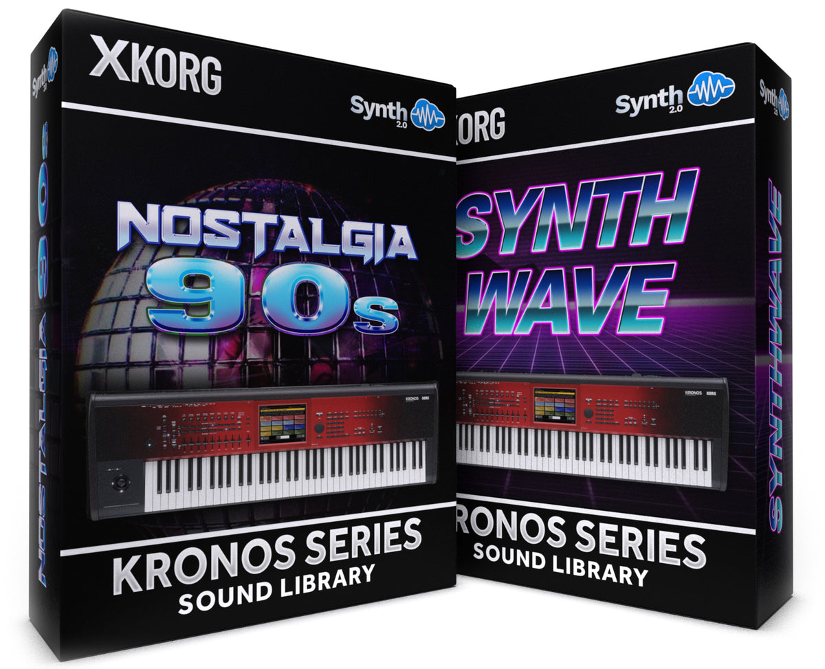 DRS059 Bundle Nostalgia 90s + Synthwave Korg Kronos Series - SynthCloud