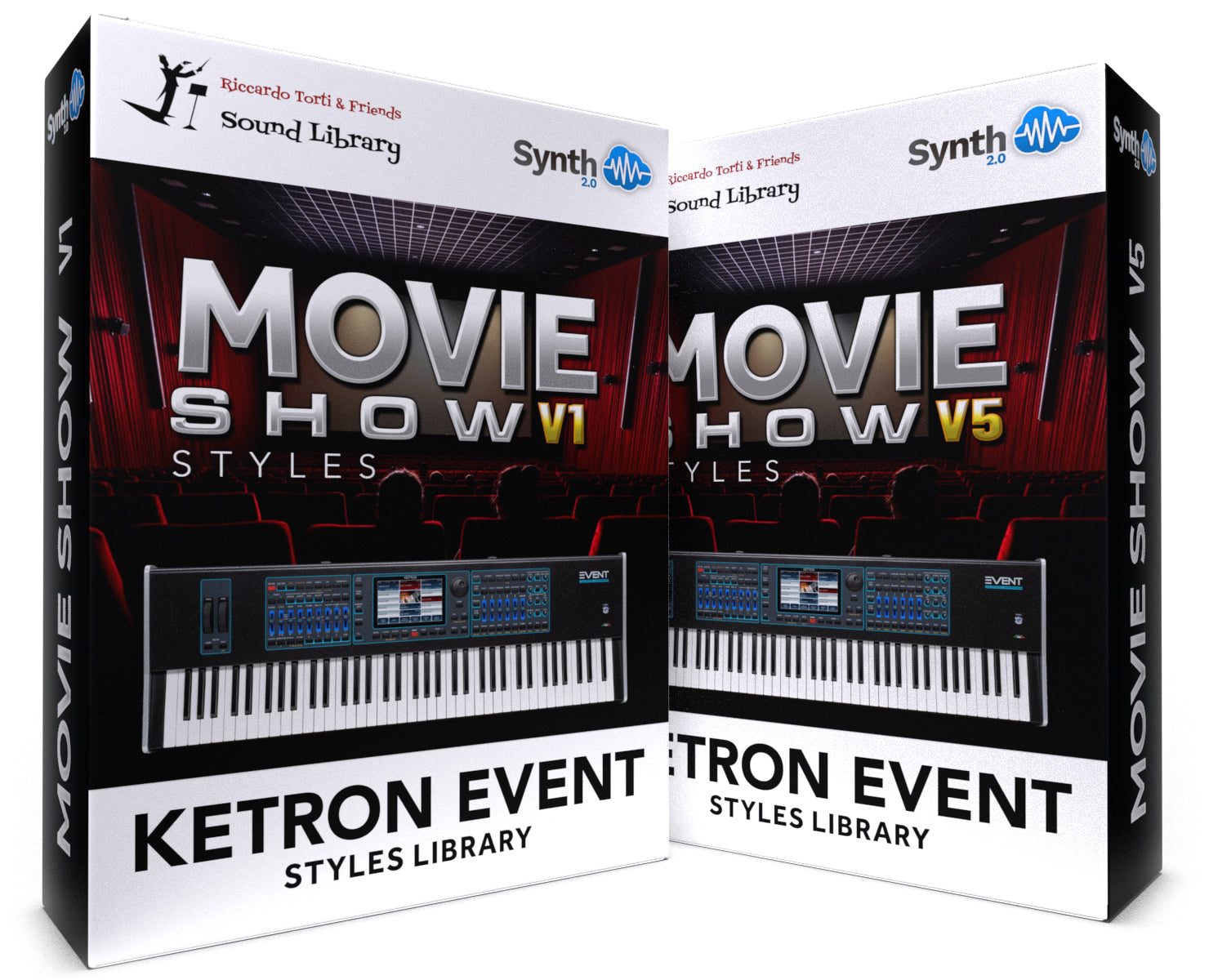 EVS017 Bundle Movie Show V1 + V5 Ketron Event - SynthCloud