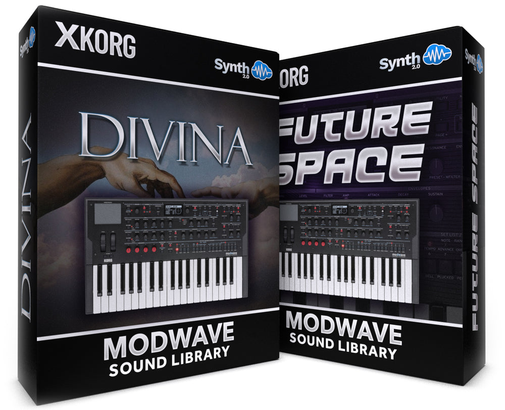 OTL013 - ( Bundle ) - Divina + Future Space - Korg Modwave| Synthcloud