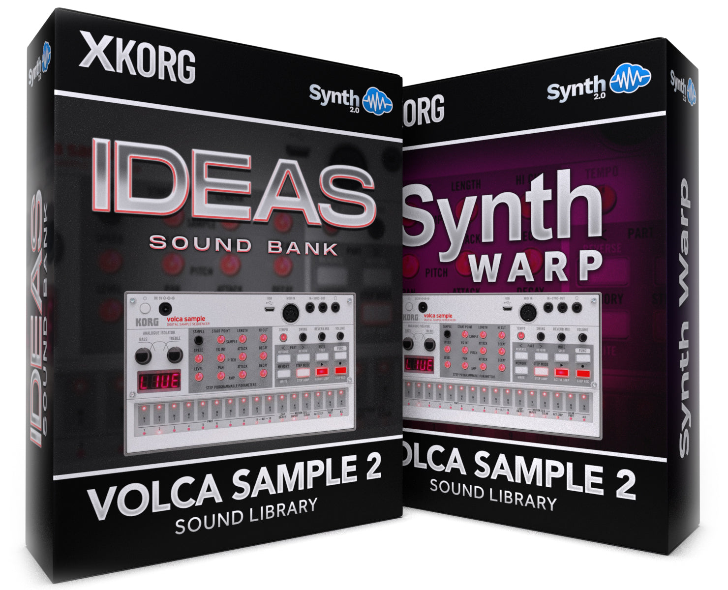 TPL047 - ( Bundle ) - Ideas + Synth Warp - Korg Volca Sample 2| Synthcloud