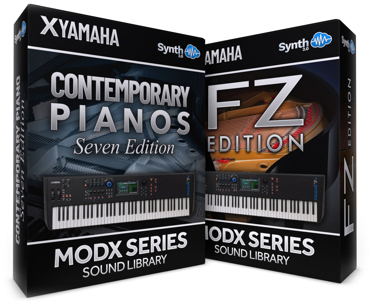 DRS027 - ( Bundle ) - Contemporary Pianos Seven Edition + FZ Edition - - SynthCloud