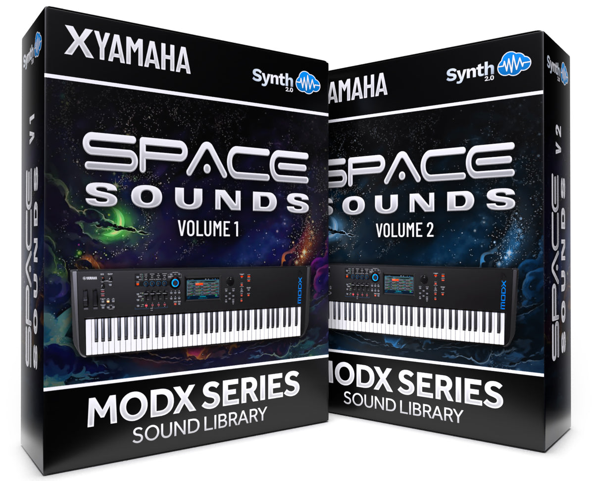 ADL010 - ( Bundle ) - Space Sounds Vol.1 + Vol.2 - Yamaha MODX / MODX | Synthcloud