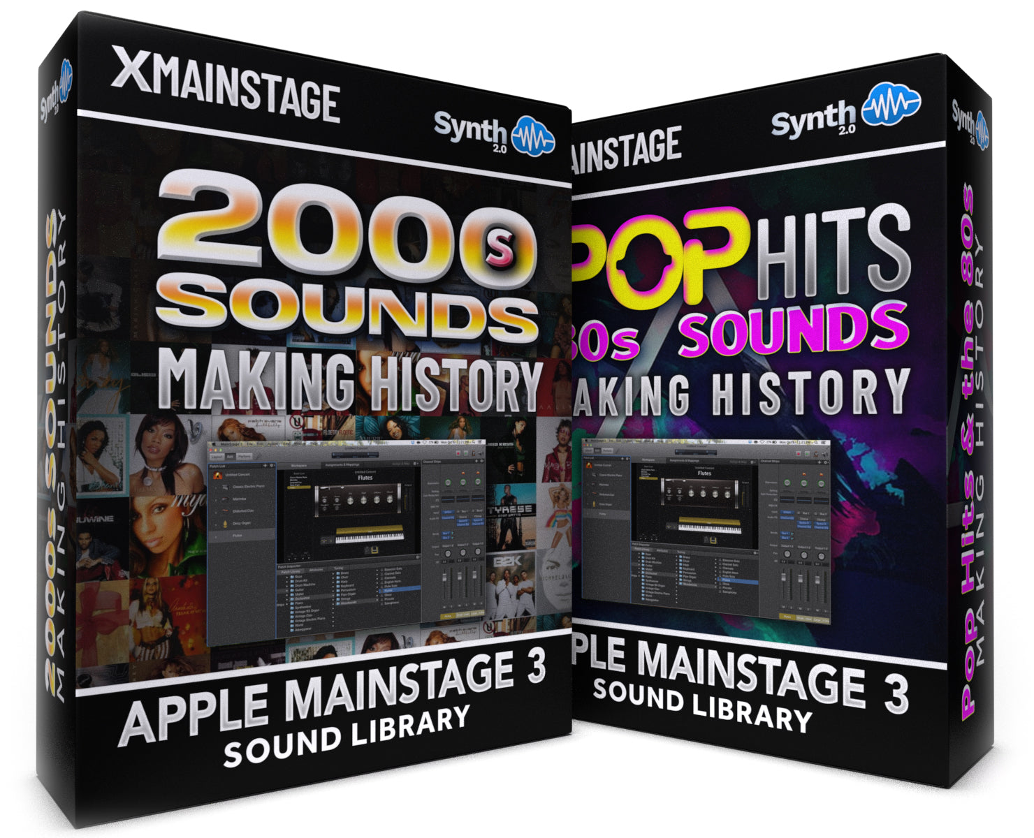 RLL007 - ( Bundle ) - 2000s Sounds Making History V2 + Pop Hits & 80s ...