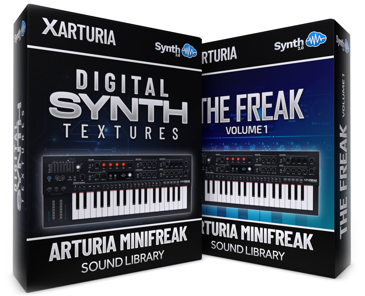 SCL469 - ( Bundle ) - Digital Synth Textures + The Freak Vol.1 - Artur ...