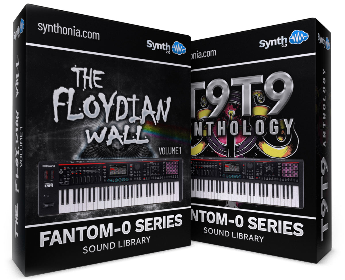 SCL452 - ( Bundle ) - The Floydian Wall Vol.1 + T9T9 Anthology - Fanto ...