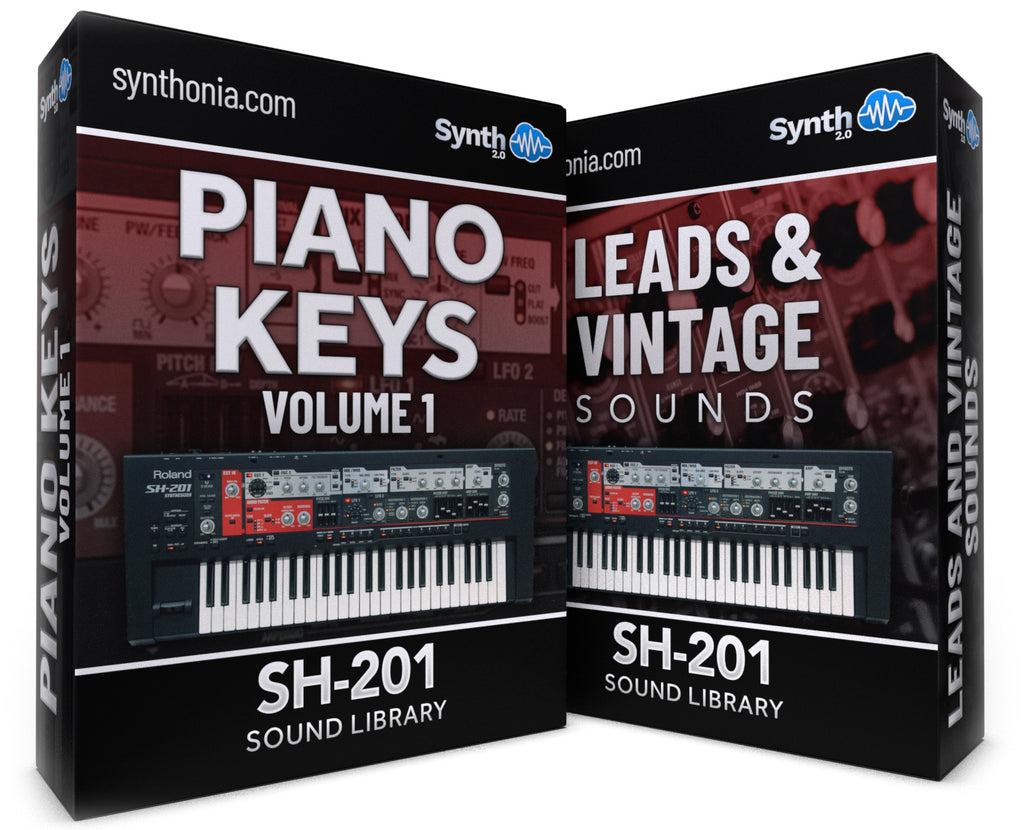 SCL156 - ( Bundle ) - Piano & Keys V1 + Leads & Vintage Sounds - SH-20 ...