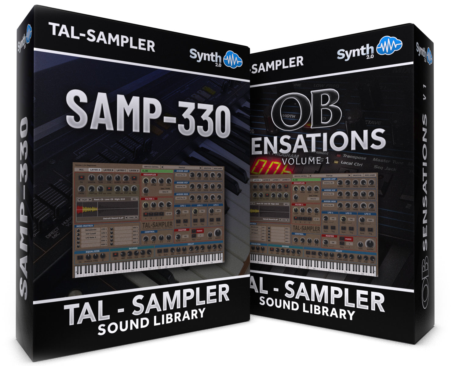 GPR035 - ( Bundle ) - Samp-330 + OB Sensations V1 - TAL Sampler| Synthcloud di Manfredi Gaetano