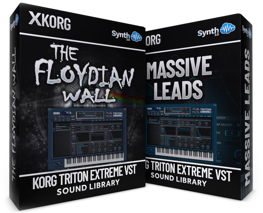 Bundle The Floydian Wall + Massive Leads Korg Triton EXTREME VST ...