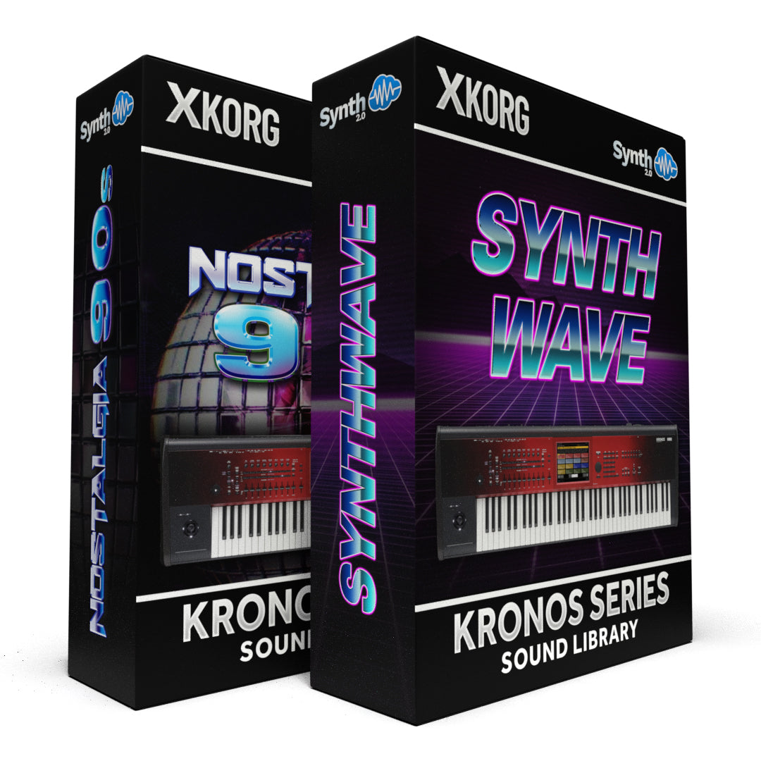 DRS059 Bundle Nostalgia 90s + Synthwave Korg Kronos Series - SynthCloud
