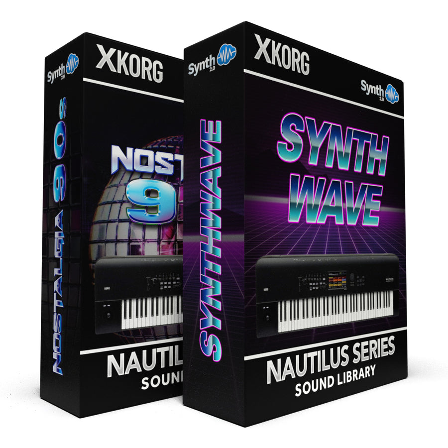 Bundle Nostalgia 90s + Synthwave Korg Nautilus - SynthCloud