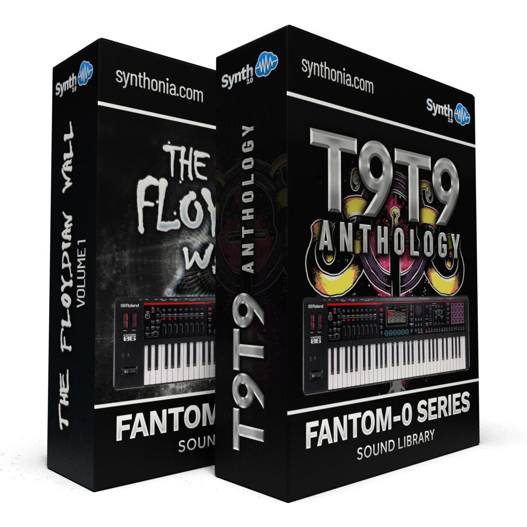 SCL452 - ( Bundle ) - The Floydian Wall Vol.1 + T9T9 Anthology - Fanto ...