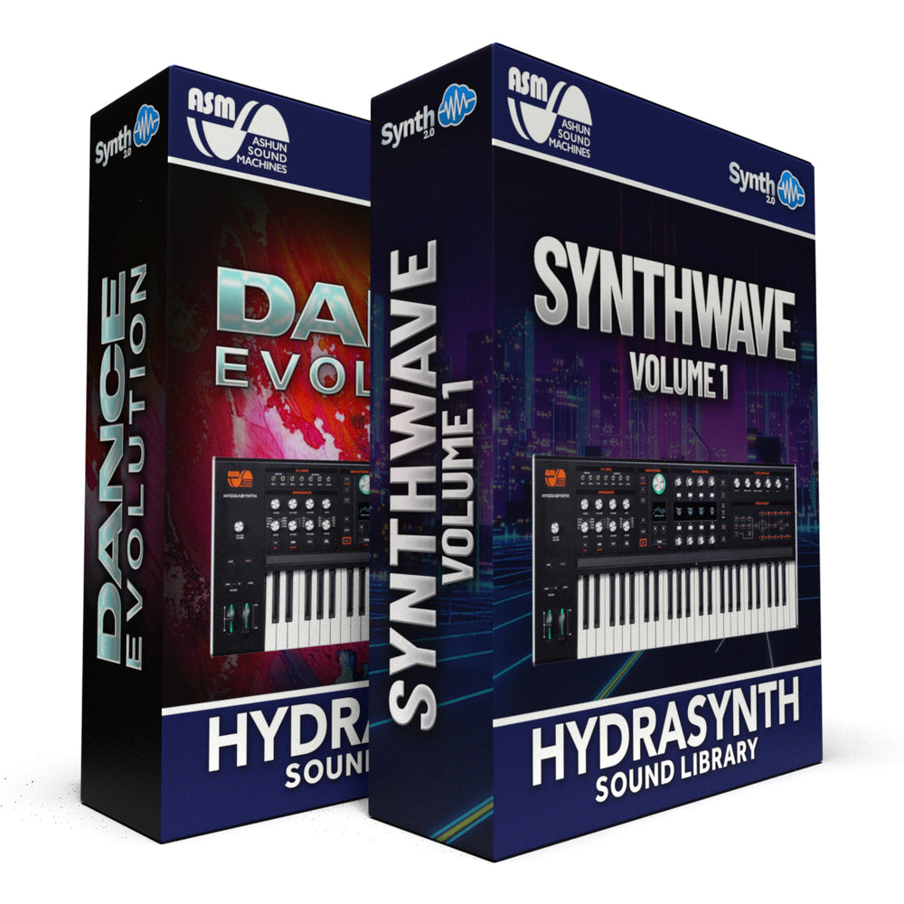 SCL103 - ( Bundle ) - Dance Evolution + Synthwave Pack - ASM Hydrasynt ...