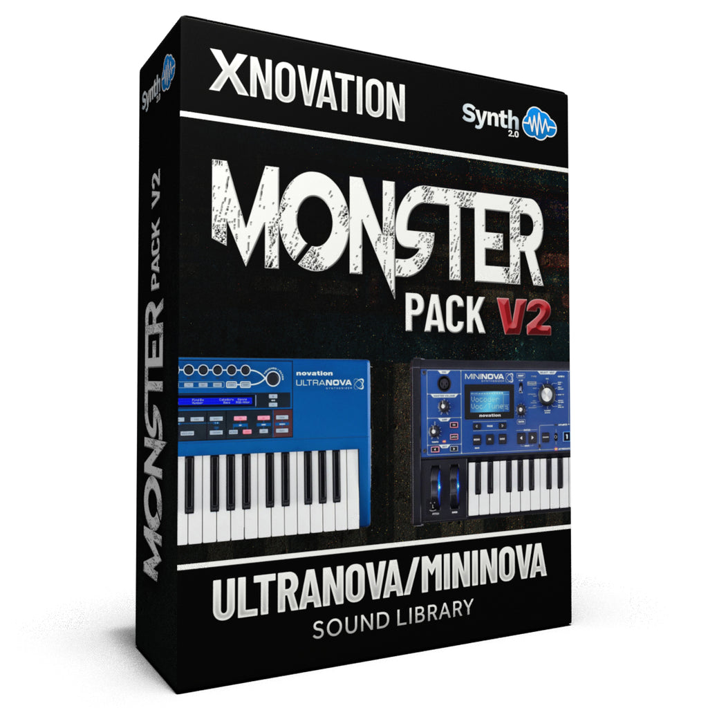 SCL026 - Monster Pack V2 - Novation Ultranova / Mininova – Synthcloud