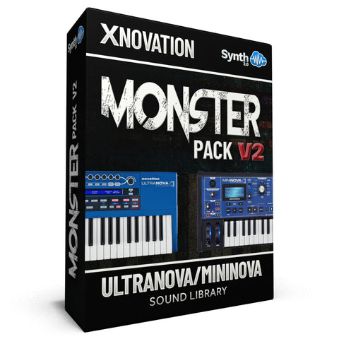 SCL026 - Monster Pack V2 - Novation Ultranova / Mininova – Synthcloud