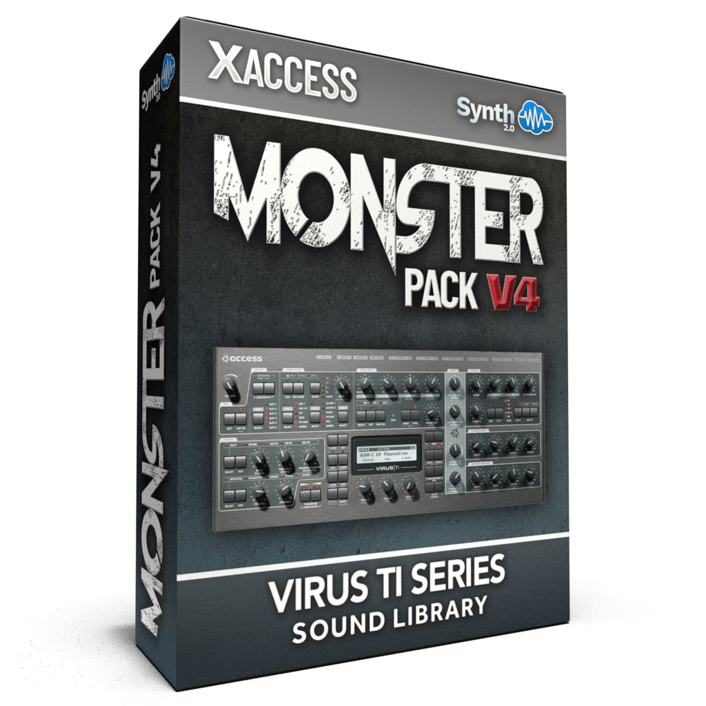 SCL058 - Monster Pack V4 - Access Virus TI Series – Synthcloud