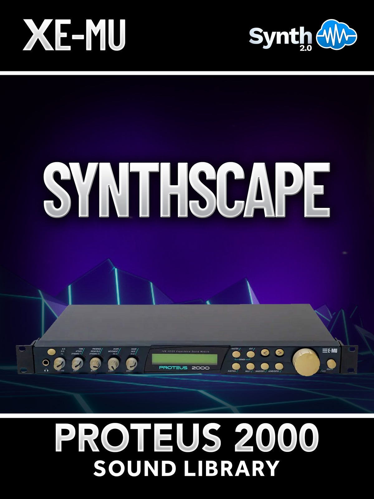 SynthScape E MU Proteus 2000 128 presets - Synthcloud