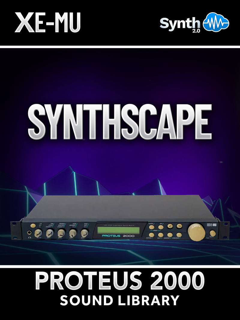 SynthScape E MU Proteus 2000 128 presets - Synthcloud
