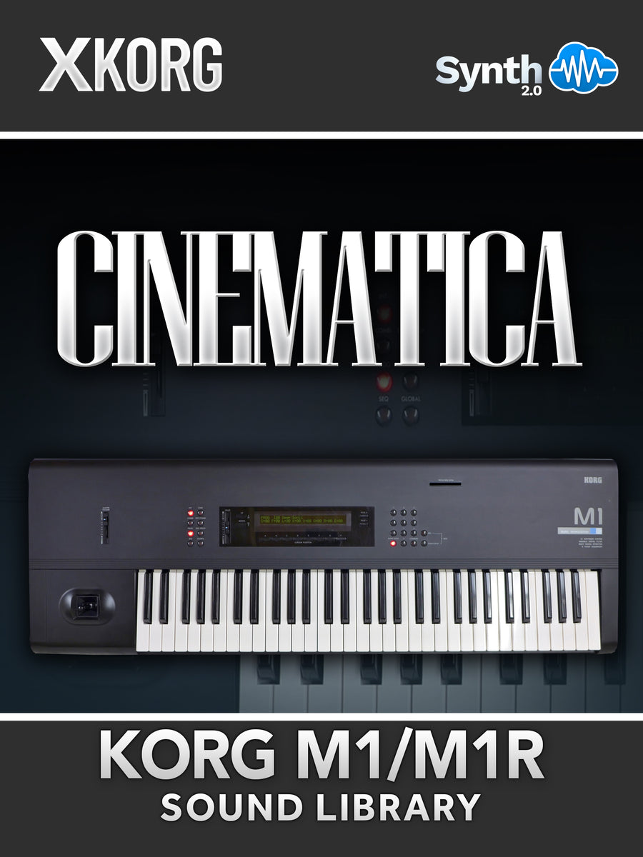 Cinematica Korg M1 M1R 50 presets - SynthCloud