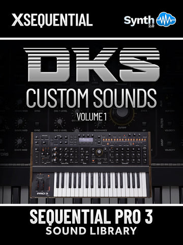 DKS012 - DKS Custom Sounds Vol.1 - Sequential Pro 3 – Synthcloud