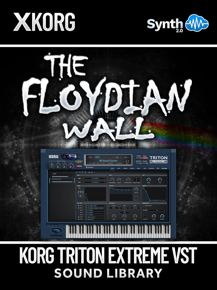 DRS057 - The Floydian Wall - Korg Triton EXTREME VST ( 60 new patches ...