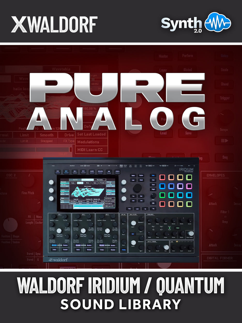 OTL011 Pure Analog Waldorf Iridium Quantum 50 presets| Synthcloud