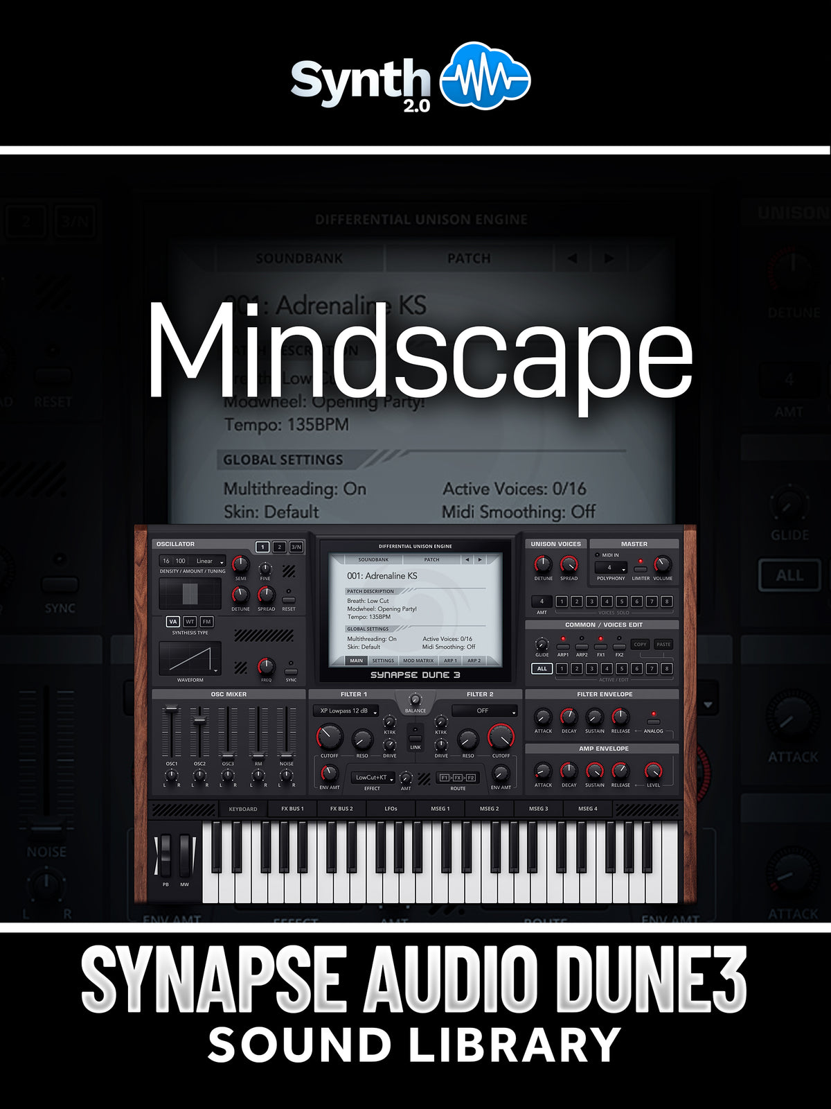 OTL050 Mindscape Synapse Audio Dune 3 50 presets| Synthcloud