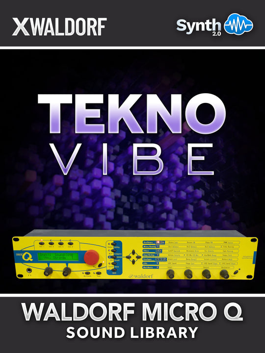 Tekno Vibe Sound Bank Waldorf Micro Q 50 presets – Synthcloud