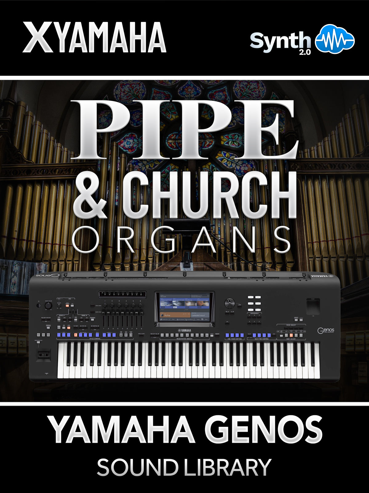 Bundle Pipe & Church Organs + Voices Pack Yamaha GENOS 2 - SynthCloud