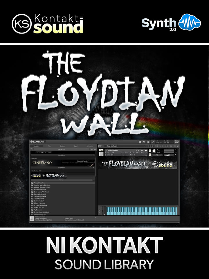 The Floydian Wall Sound Bank Native Instruments Kontakt 26 presets ...
