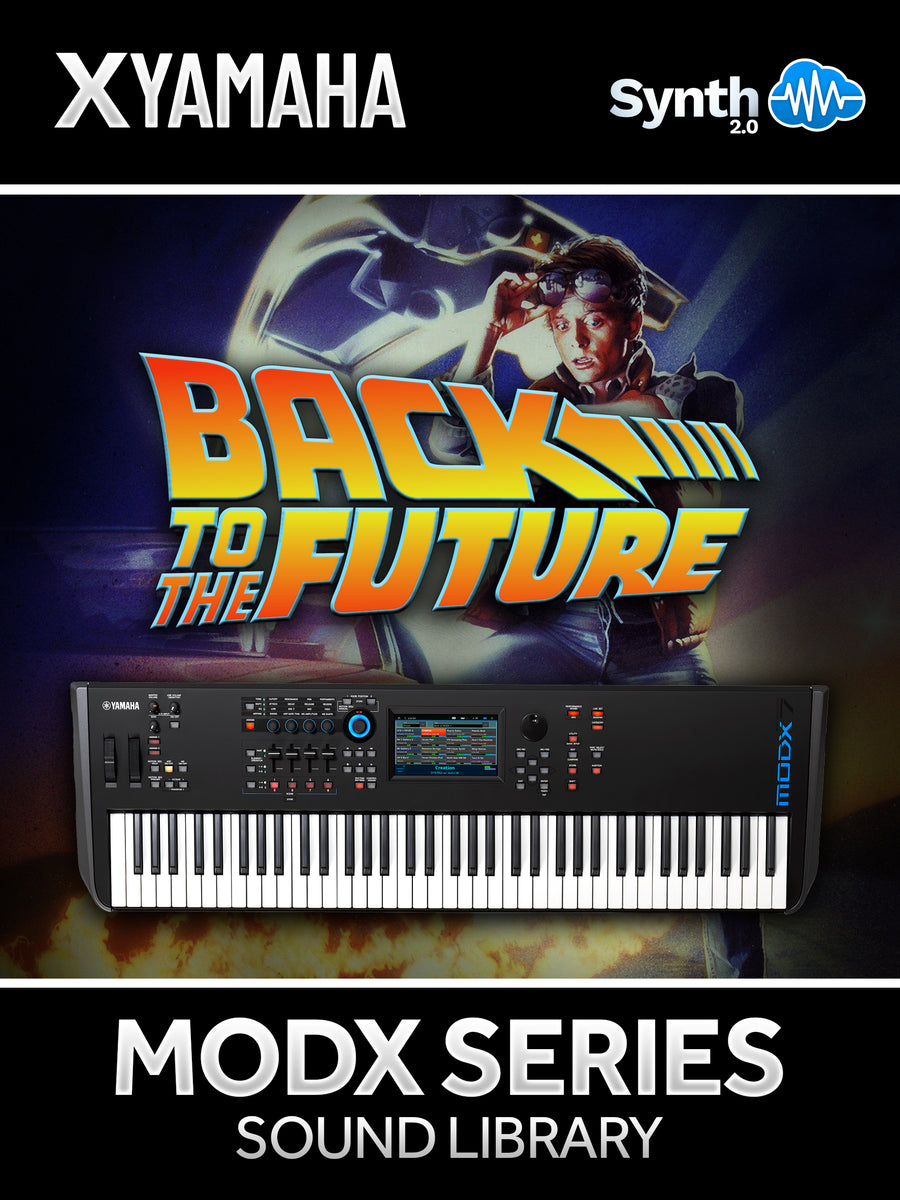 Back To The Future Yamaha MODX+ 26 presets - SynthCloud