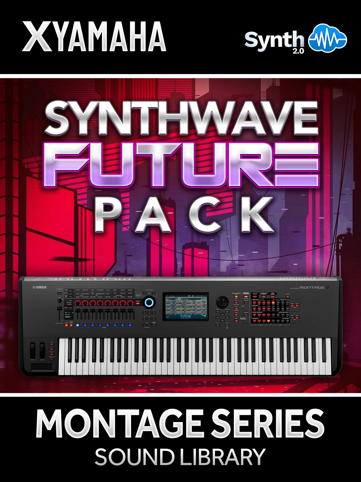 Synthwave Future Pack Yamaha MONTAGE M 32 presets - SynthCloud