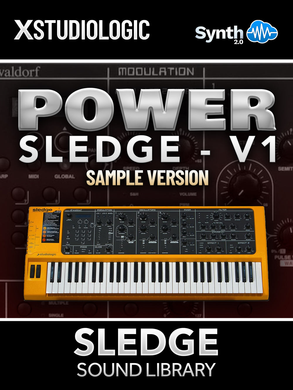 Power Sledge V1 Studiologic Sledge 2 Samples version - SynthCloud